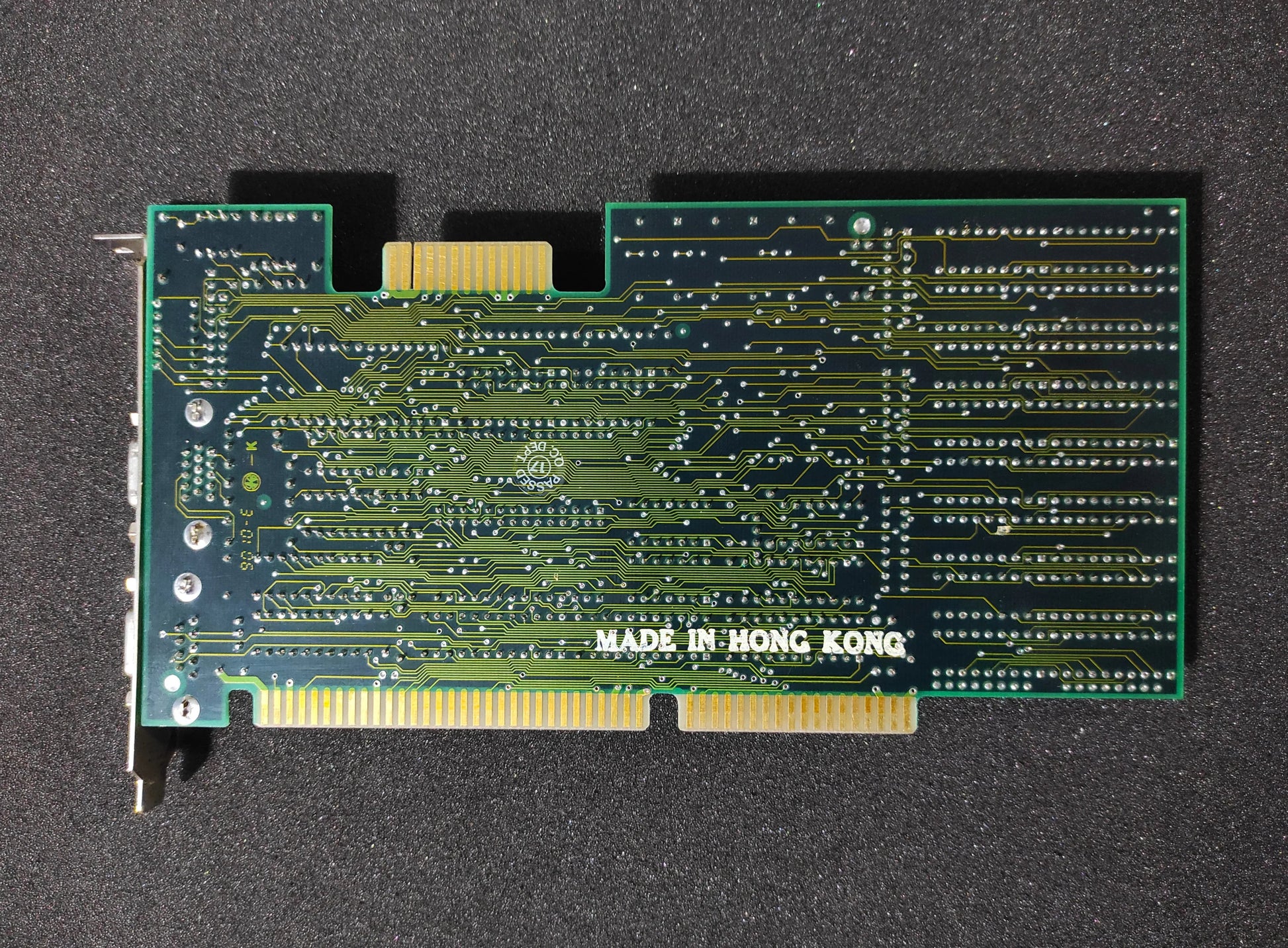 Trident TVGA8816CSC2 512KB ISA Vintage Retro Graphics Video Card MDA ...